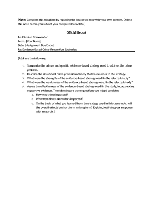 CJ 346 Module One Practice Activity Template - CJ 346 Module One ...