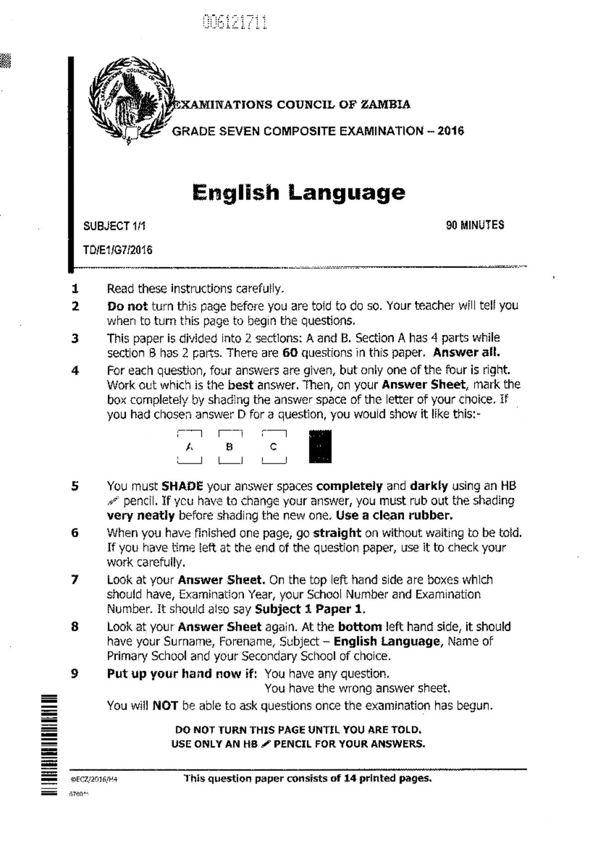 G7 english 2016 - PAST PAPERS - ACCA - Studocu