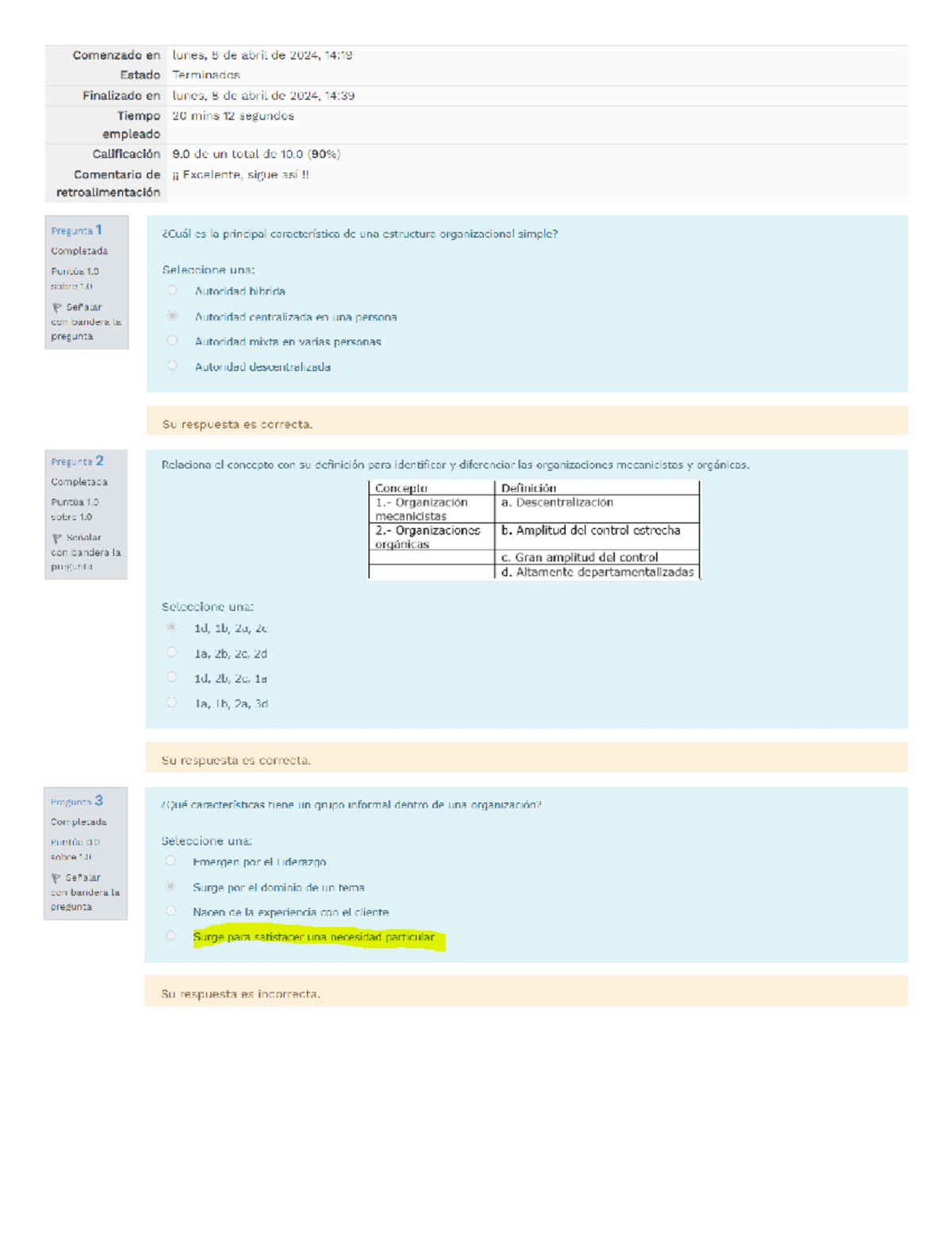 Examen Semana 5 Ingeniería de sistemas UTEL DE 10 - Studocu