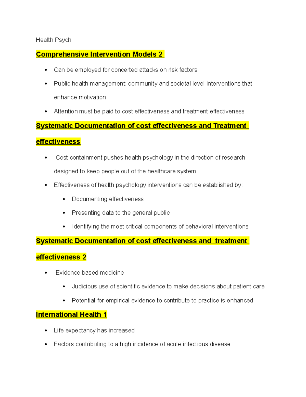 Health Psych DAY62 - Comprehensive Intervention - Health Psych ...