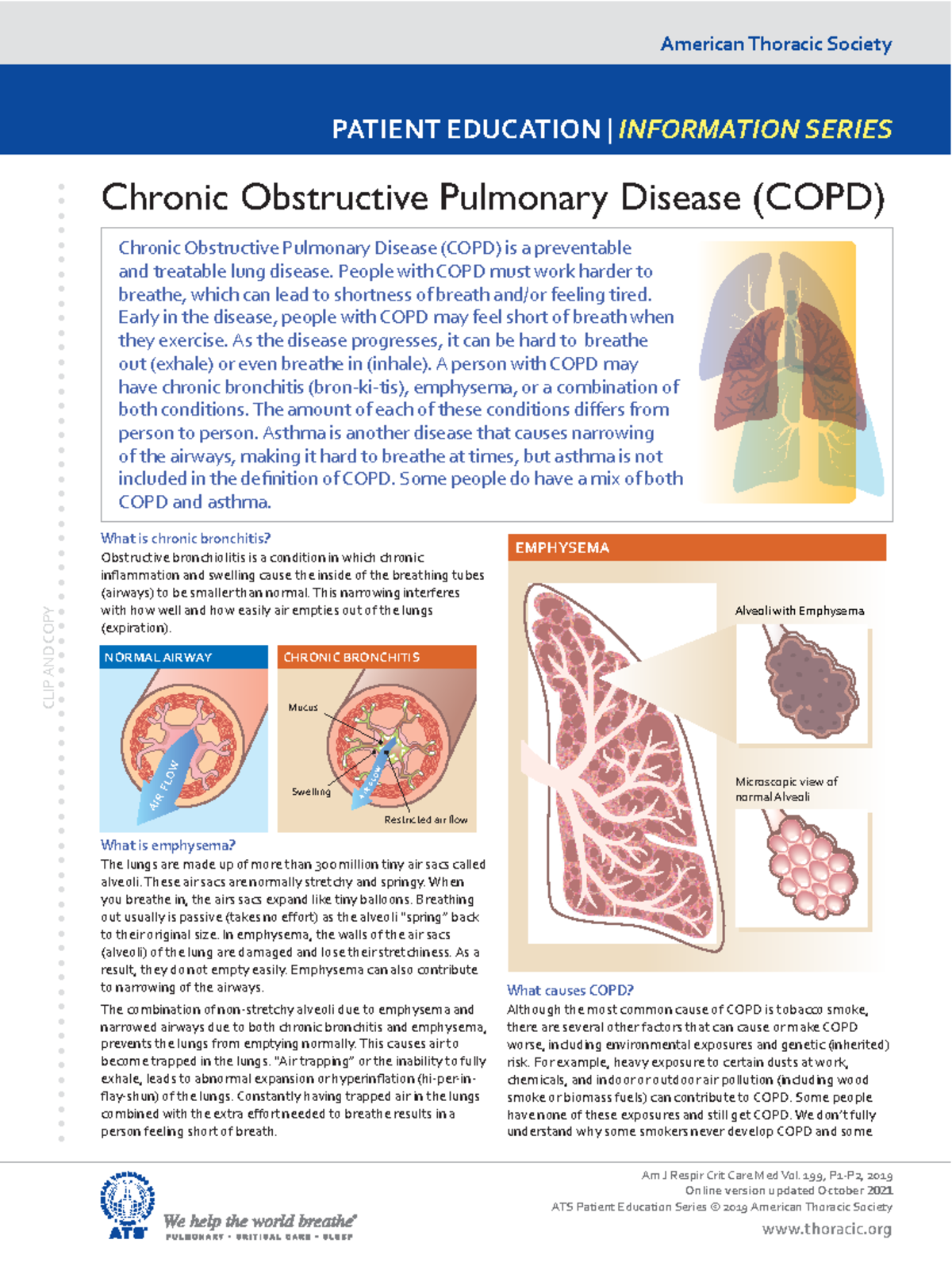 Copd 8 - Notes regarding respiratory problems. Including chronic ...