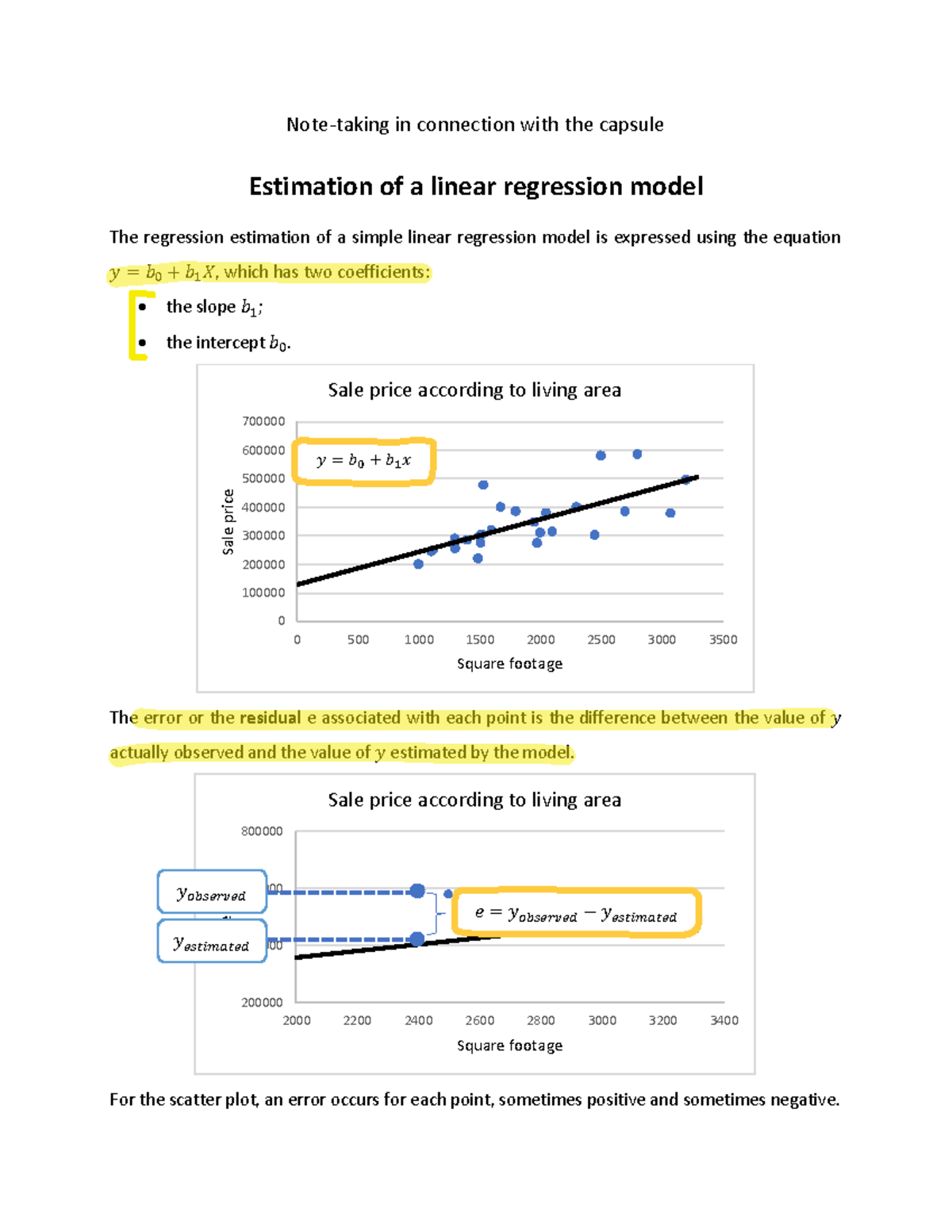 Master Doc for Notes (Lectures 8-11) - Note-taking in connection with ...