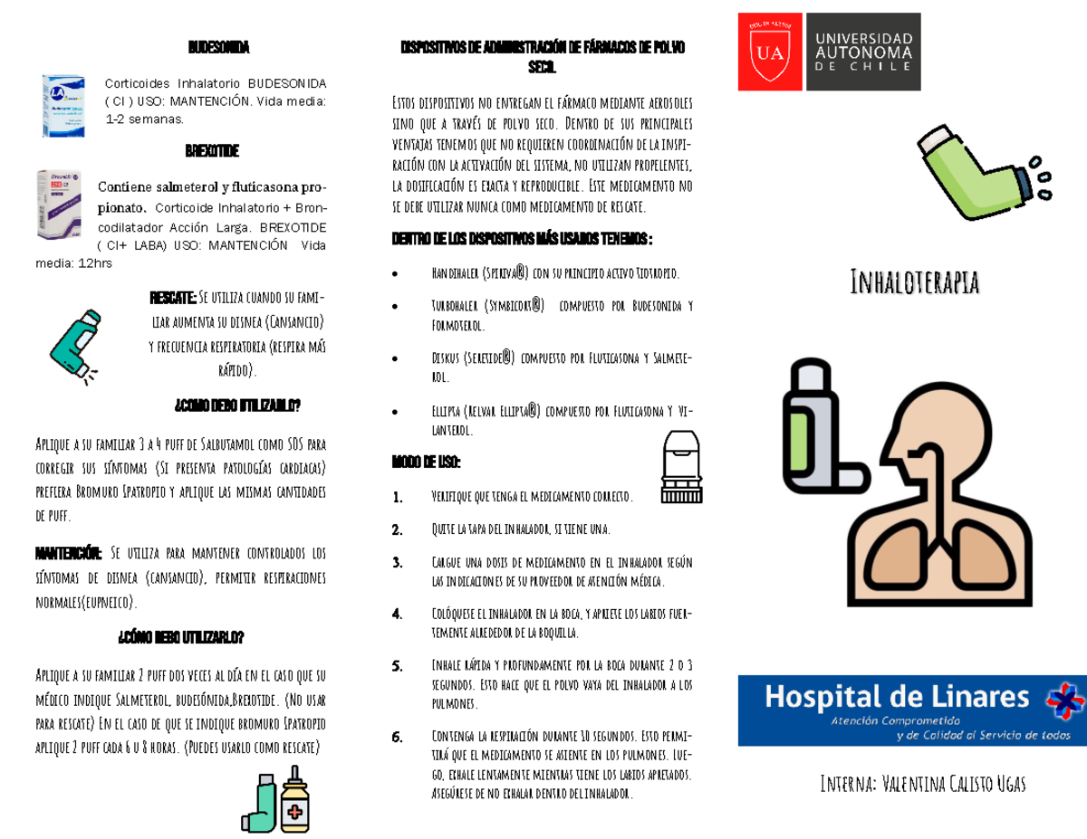 Inhaloterapia 2 - IDM - Budesonida Corticoides Inhalatorio BUDESONIDA ...