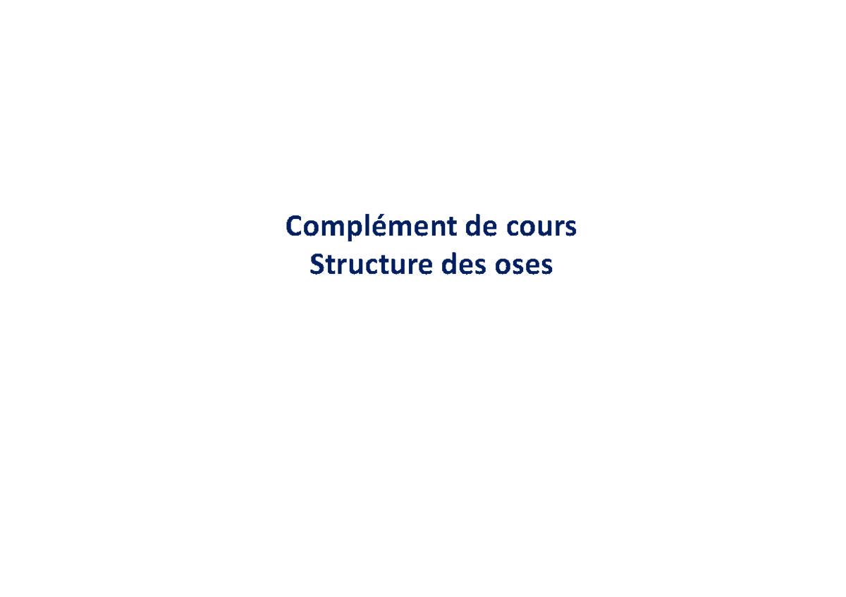 complément structure des oses - Complément de cours Structure des oses CH 2 OH C C O HO H Les ...