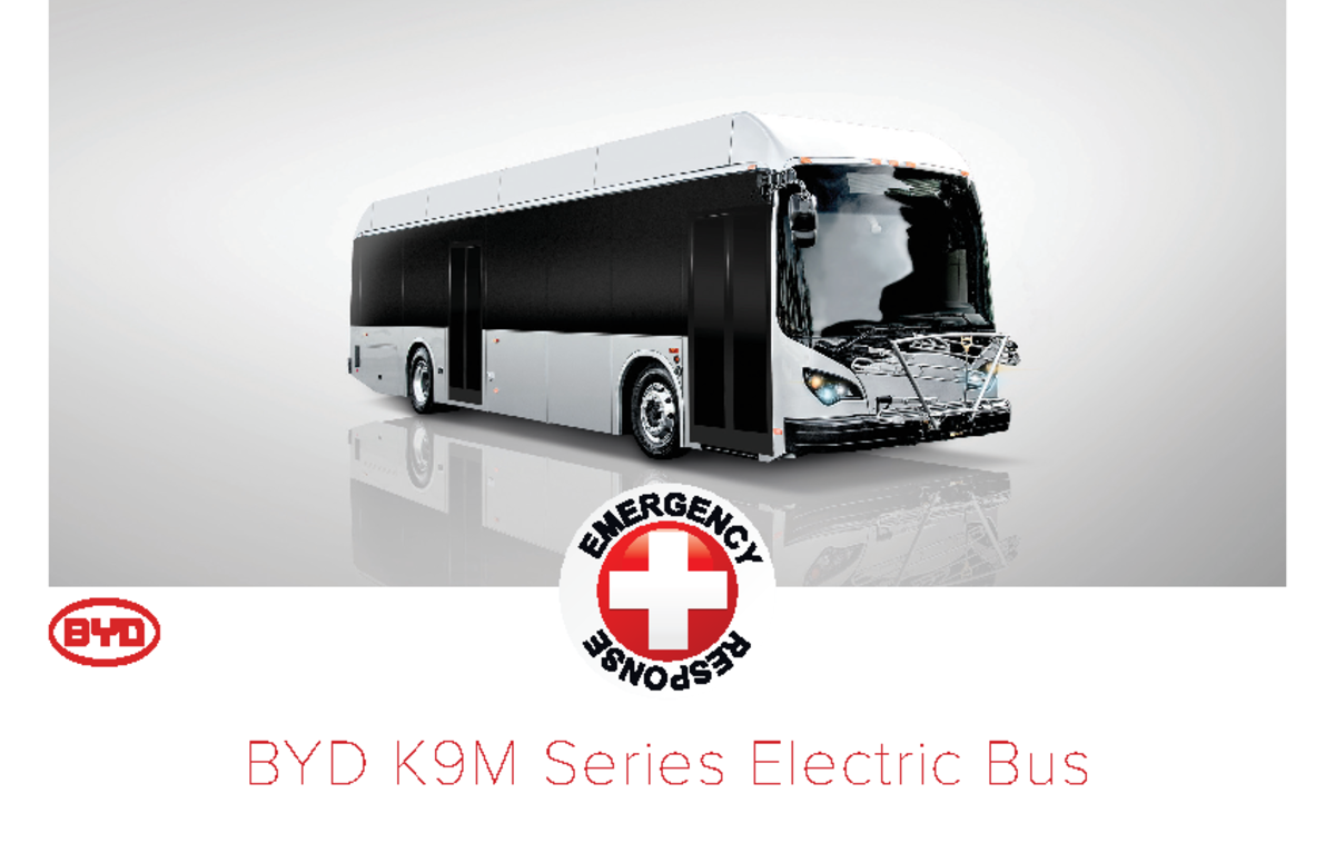 BYD K9M Series Bus EV ERG - BYD K9M Series Electric Bus i This Quick ...