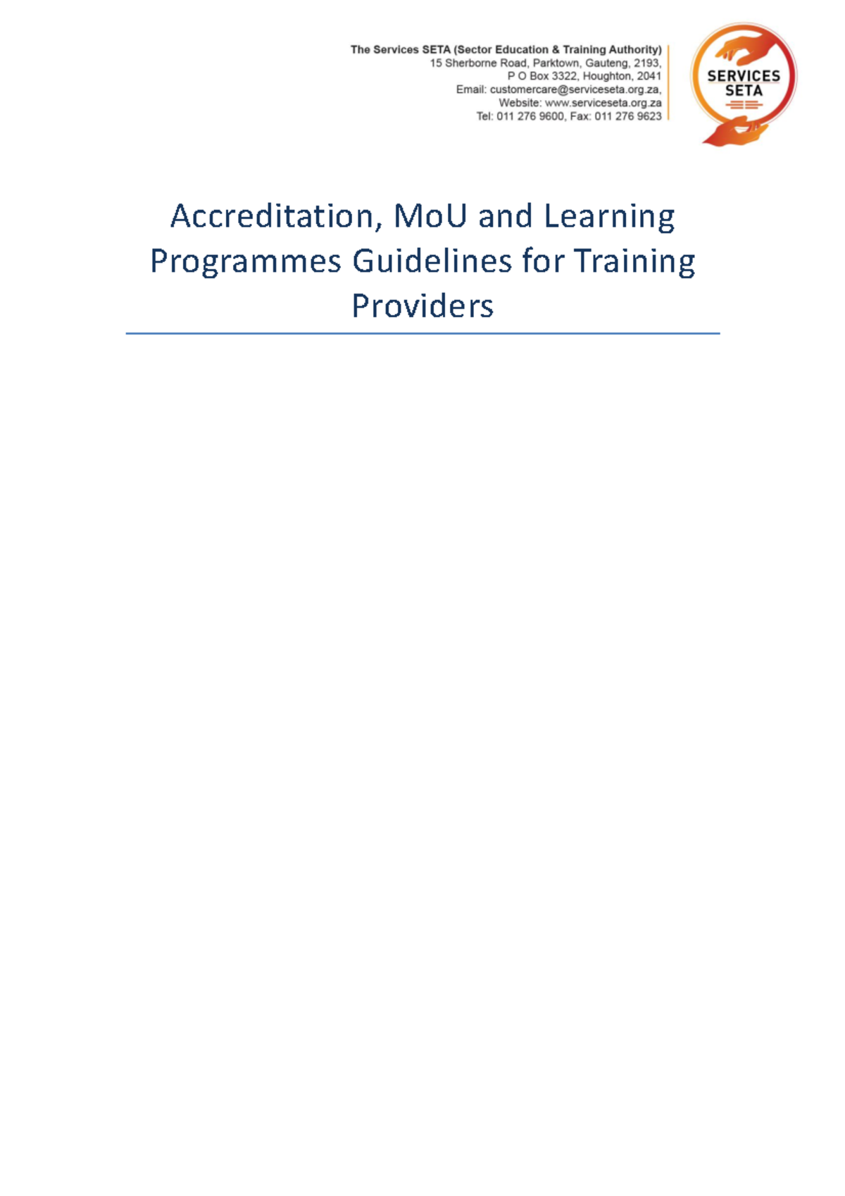 Accreditation Guidelines for Providers docx Desktop evaluation 2018 ...