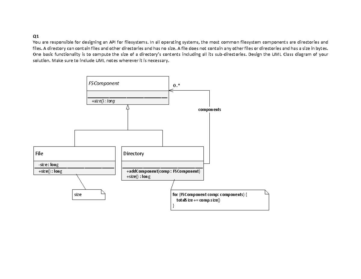 Midterm December 2018, answers - Q1 You are responsible for designing ...