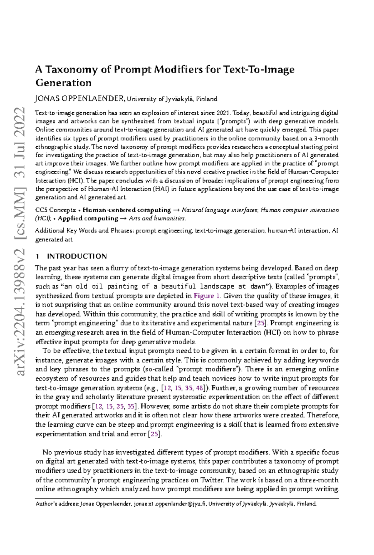 A Taxonomy of Prompt Modifiers for Text-To-Image - A Taxonomy of Prompt Modifiers for Text-To ...