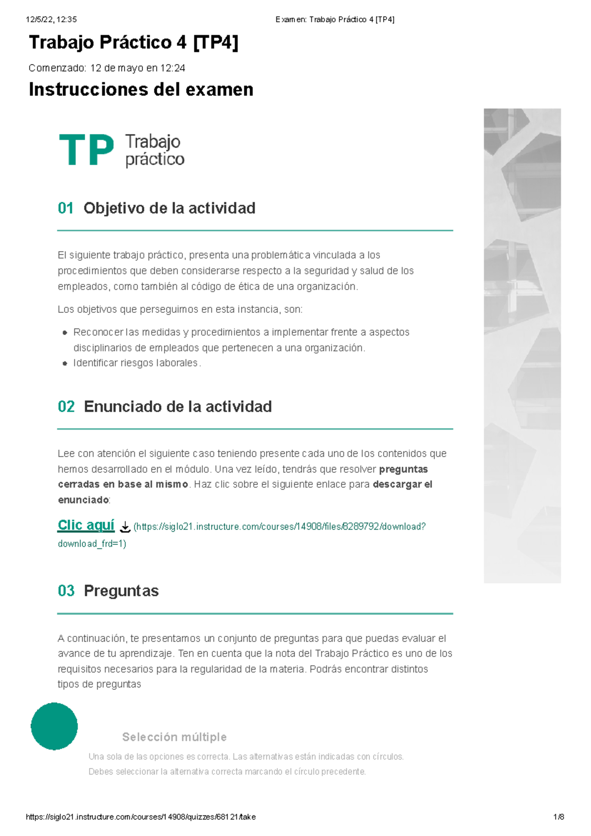 Adm Rrhh Tp4 100 Trabajo Práctico 4 100 Trabajo Práctico 4 Tp4