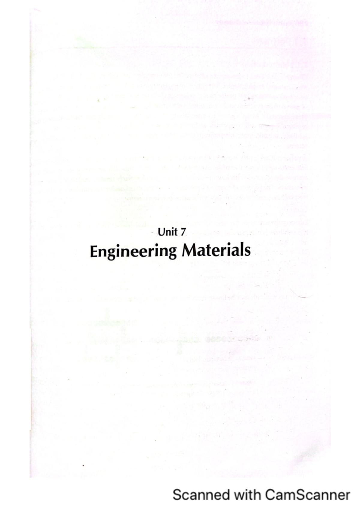 Unit 7 Eng Material (book) - Bachelors in Civil Engineering - Studocu
