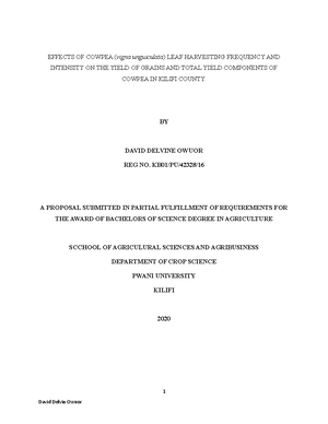 Walter Project Proposal - SCHOOL OF EDUCATION A RESOURCE PROJECT ...