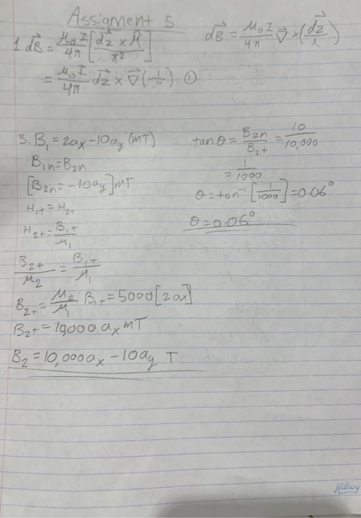 Assignment 5 Physics - PHY1124 - Studocu
