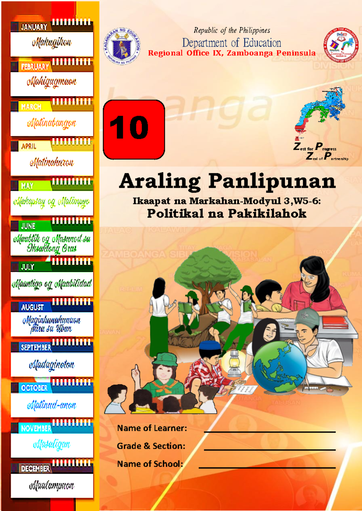 AP10 Mod3 W5-6 Q4 - notes - Republic of the Philippines Department of ...