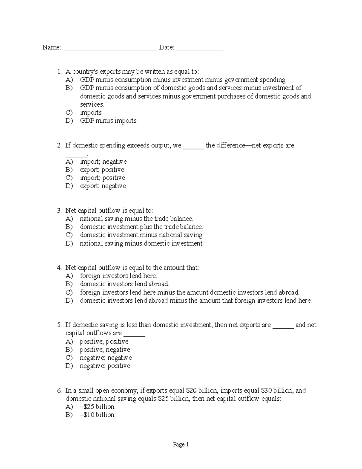 Ch6-practice questions - Name: __________________________ Date ...