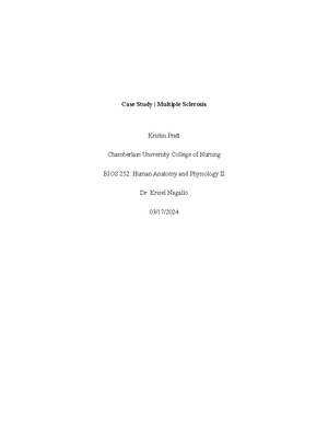 Case study Joints - Case Study | Joints Kristin Pratt Chamberlain ...