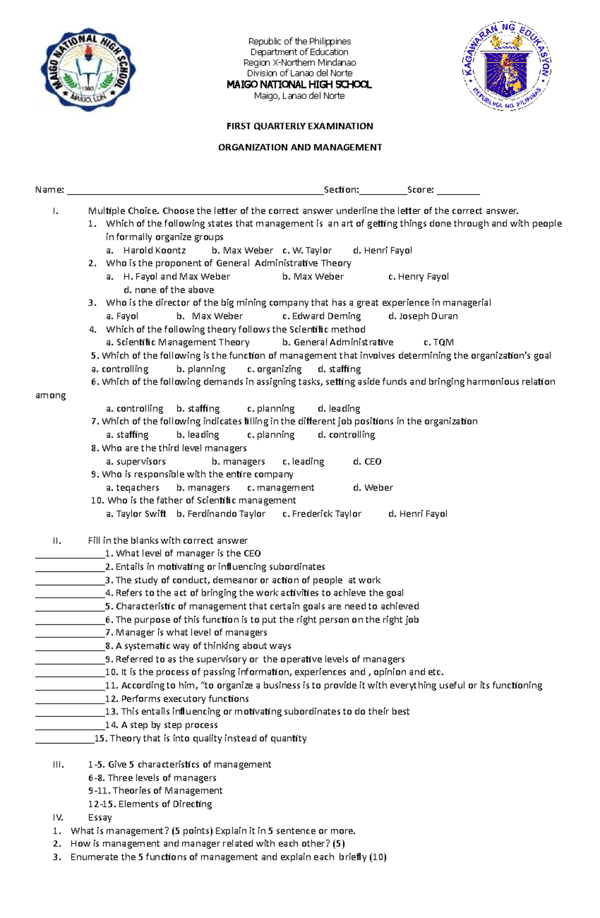 Orgman another - This is an example or template of organization and ...