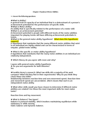 Chapter 14 Handout - Chapter 14 Handout: Demonstration and verbal ...