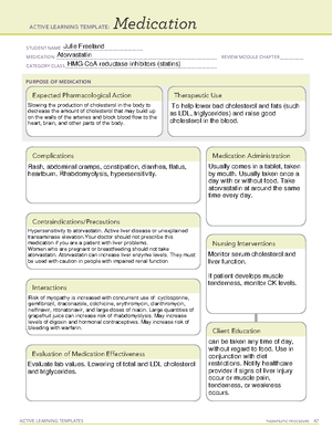 Active Learning Template - Heparin - ACTIVE LEARNING TEMPLATES ...