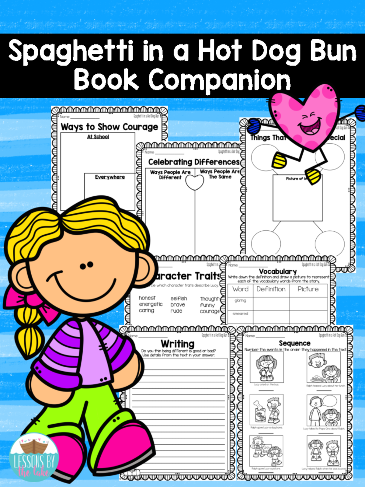 Spaghettiina Hot Dog Bun Book Activities-1 - Spaghetti in a Hot Dog Bun ...