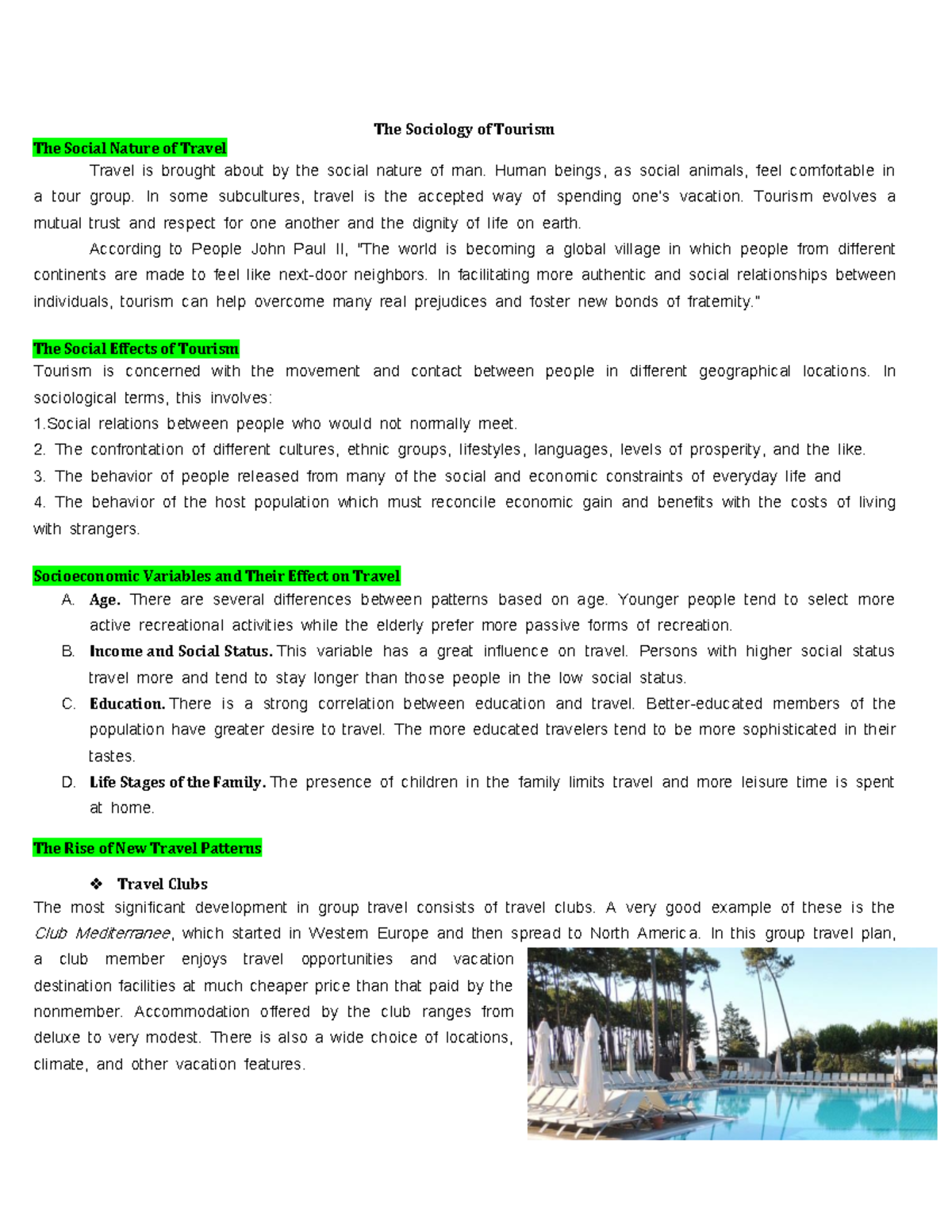 Learning-Module-2 (1)THC29 (For Upload) - The Sociology of Tourism The ...