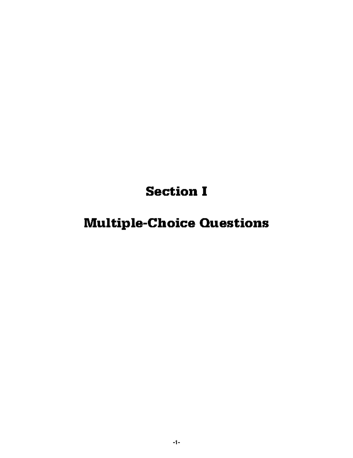 2008 mc - Section I Multiple-Choice Questions The inclusion of source ...