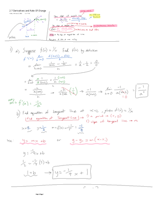 Exam 2 study guide - MATH 1041 - Monday, February 27, 2023 12:17 PM ...