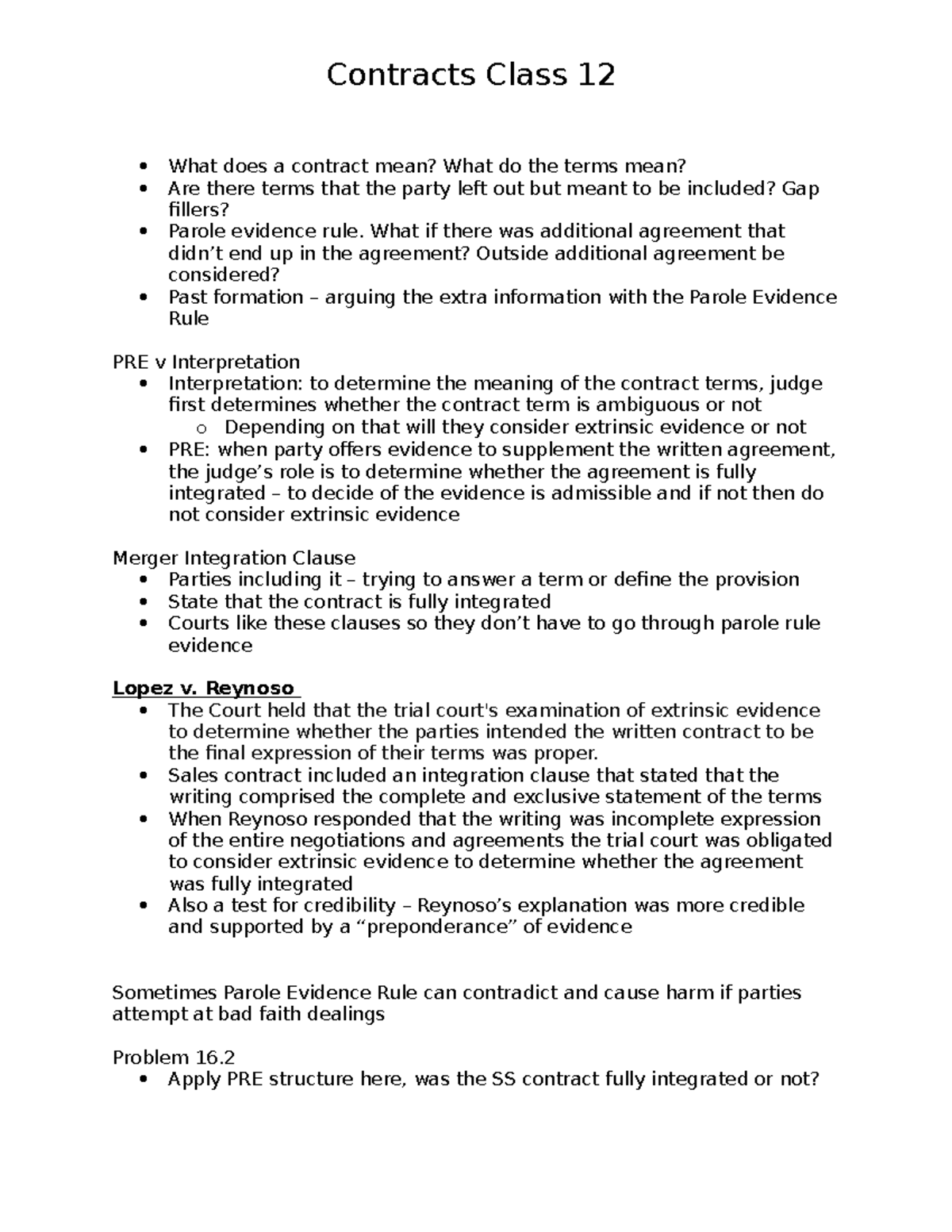 K Class 12 - Contracts Class 12 What does a contract mean? What do the terms mean? Are there ...