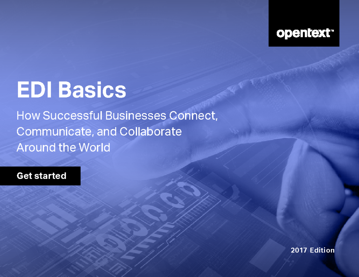 EDI Basics GXS e Book - This book helps understand how EDI works in today's business. - How ...