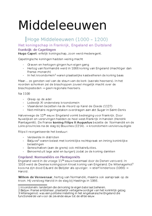 De Vroegmoderne Tijd - Alles wat je moet weten van Renétje - De ...