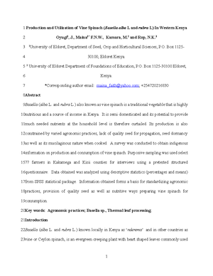 Draft Assignment 4 Answers - MF821 HW4: Kyle Model Answer Key Q1 [2 points]: In the Kyle model ...
