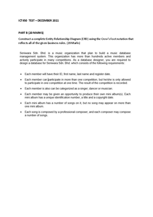 ICT550 Lab Assignment 2 Oct 2022 - ICT550-Principles of Data Management ...