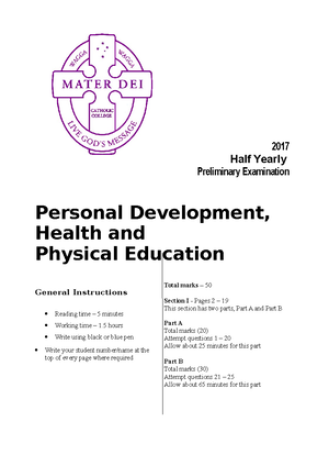 Assessment 1 Template with instructions - EMR408 PDHPE CURRICULUM AND ...