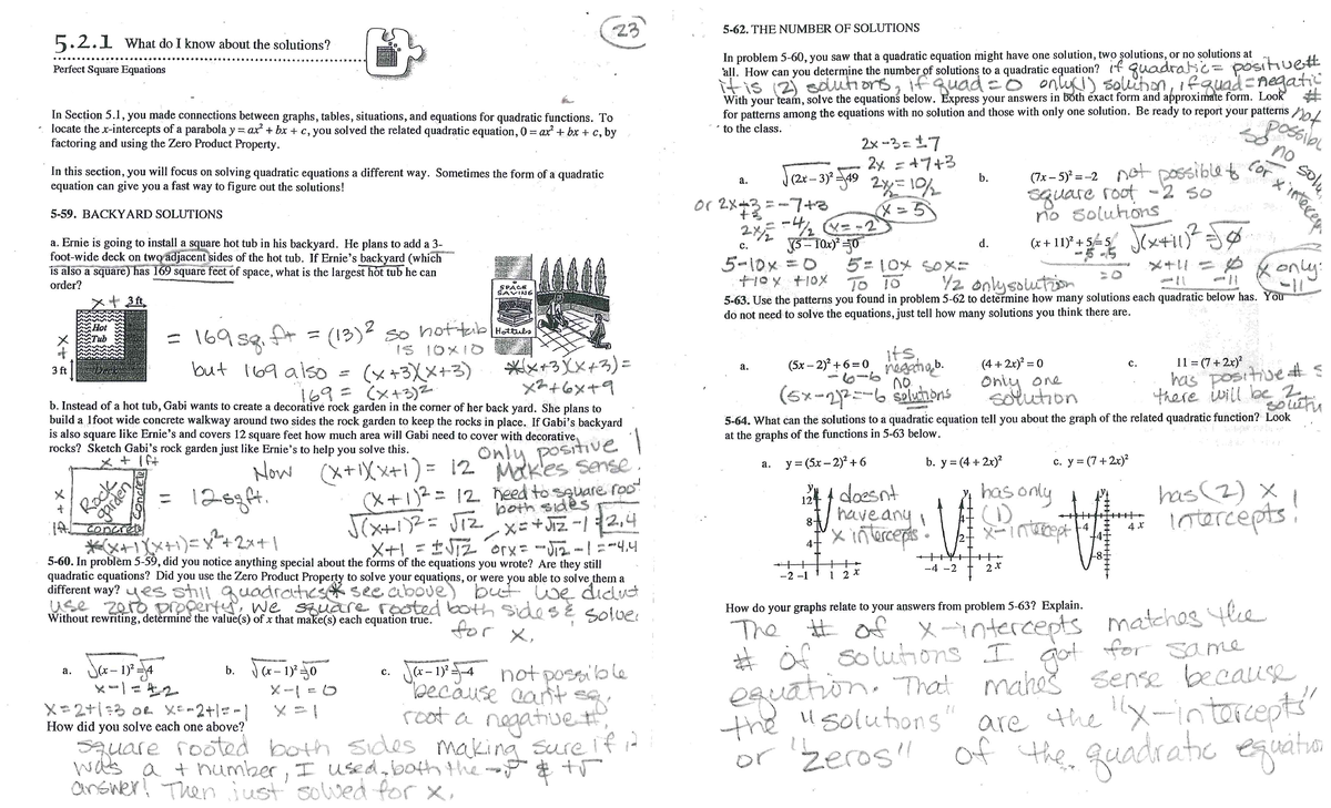 5 2 1 Answers To Notes Studocu