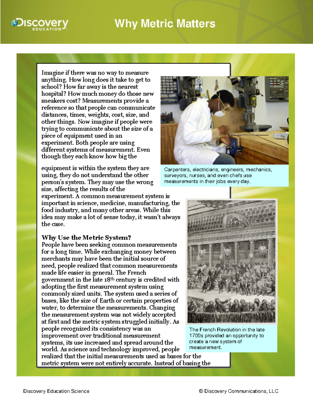 Why Metrics Matters Article - Imagine if there was no way to measure ...