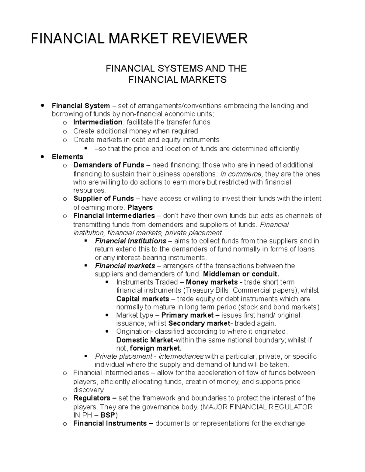 Financial Market Reviewer_First Quarter very amazing - FINANCIAL MARKET ...