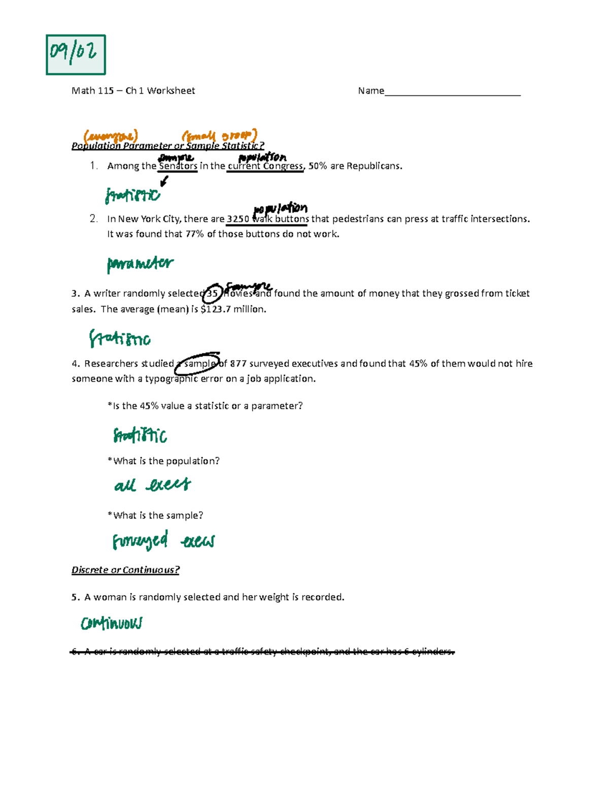 Chapter-1-Worksheet - Filled out practice worksheet chapter 1 - Math ...