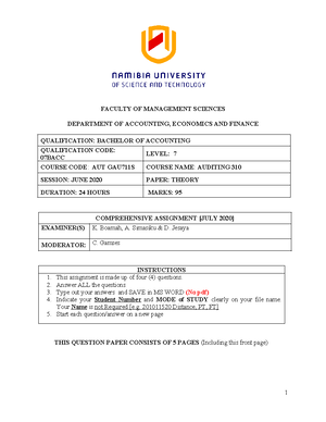 CUS course outline 2023 - Sem 1 - Computer User Skills (CUS411S) (MS ...