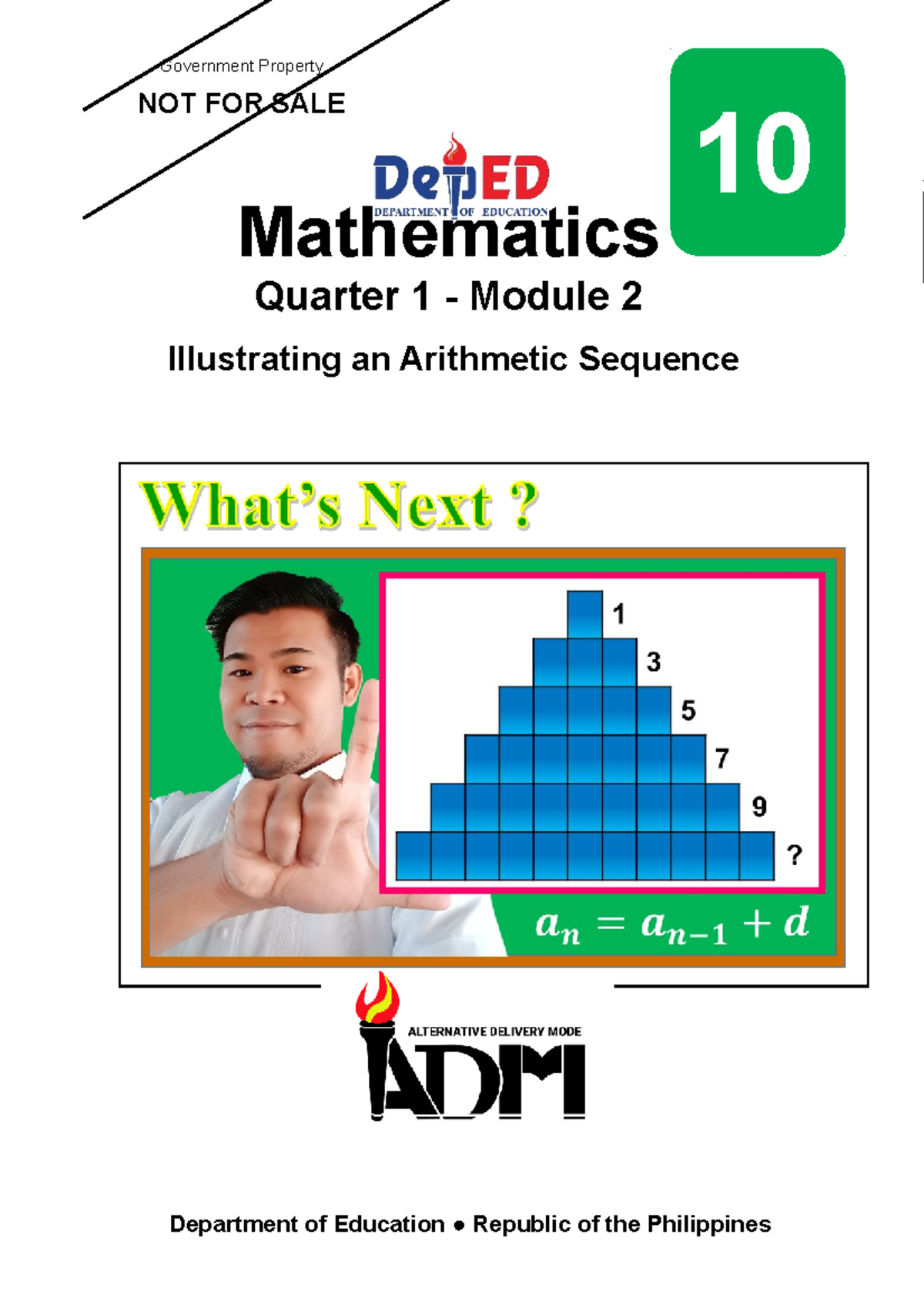 Math10 q1 mod2 Illustrating an Arithmetic Sequence v3 - NOT Mathematics ...