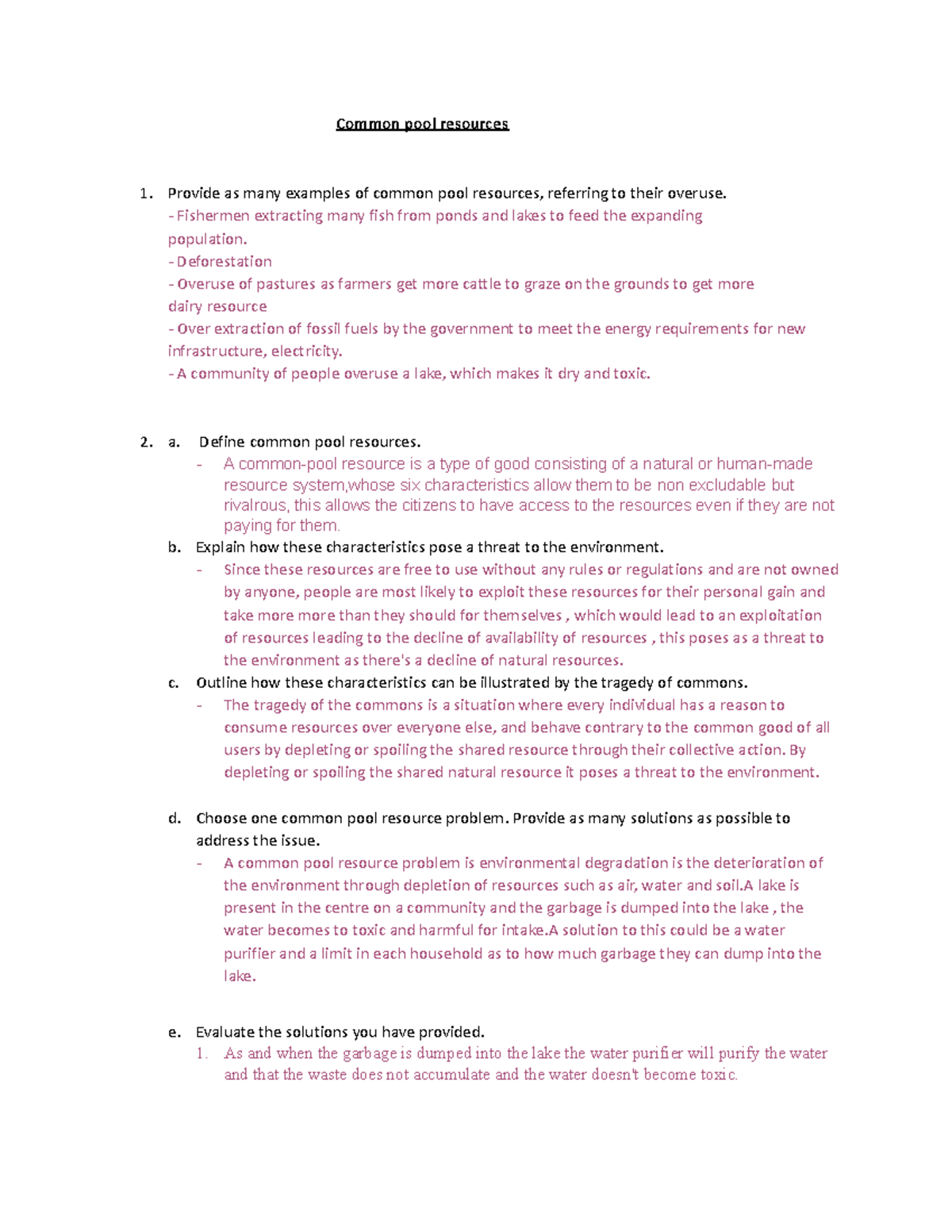 Common pool resources - Fishermen extracting many fish from ponds and ...