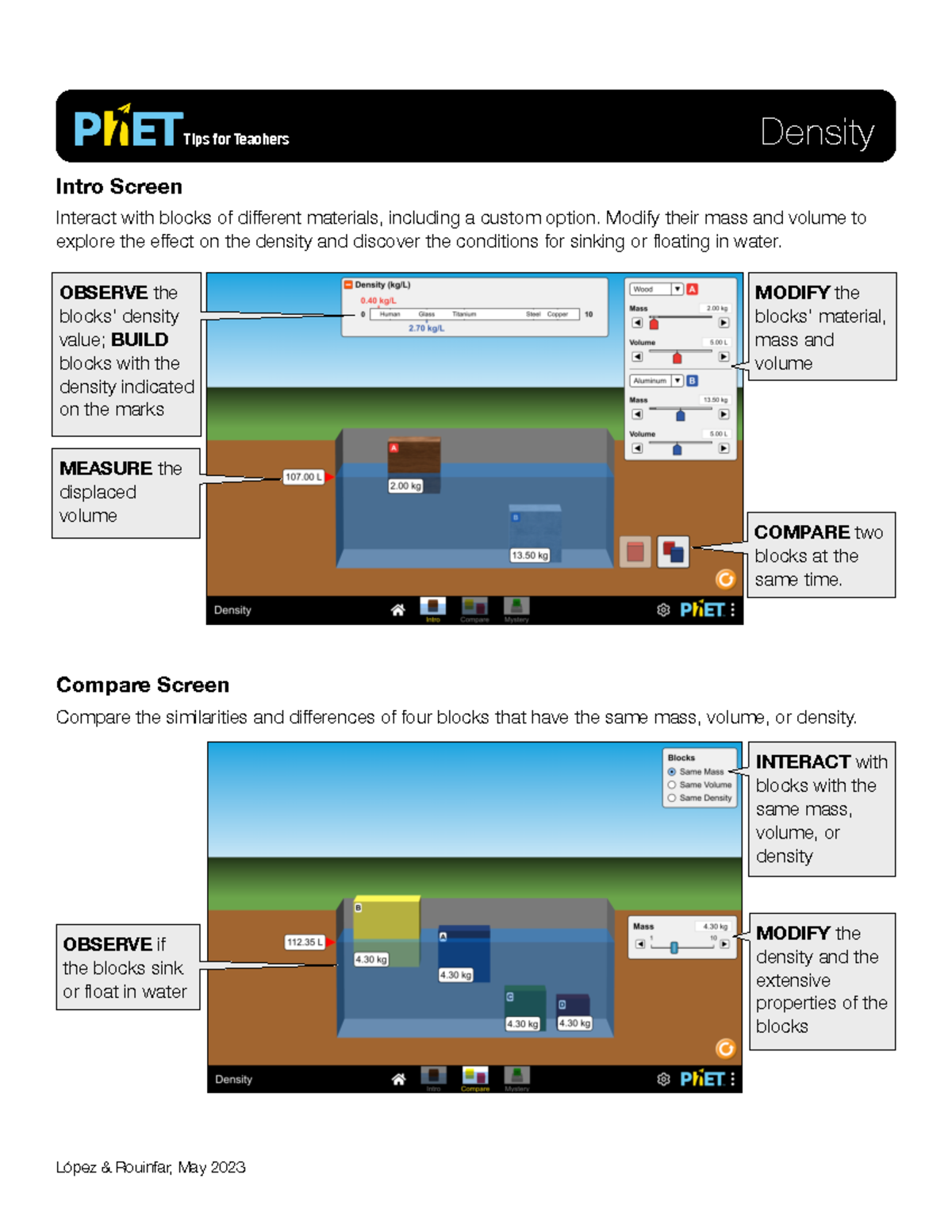 Density-html-guide en - Intro Screen Interact with blocks of different ...