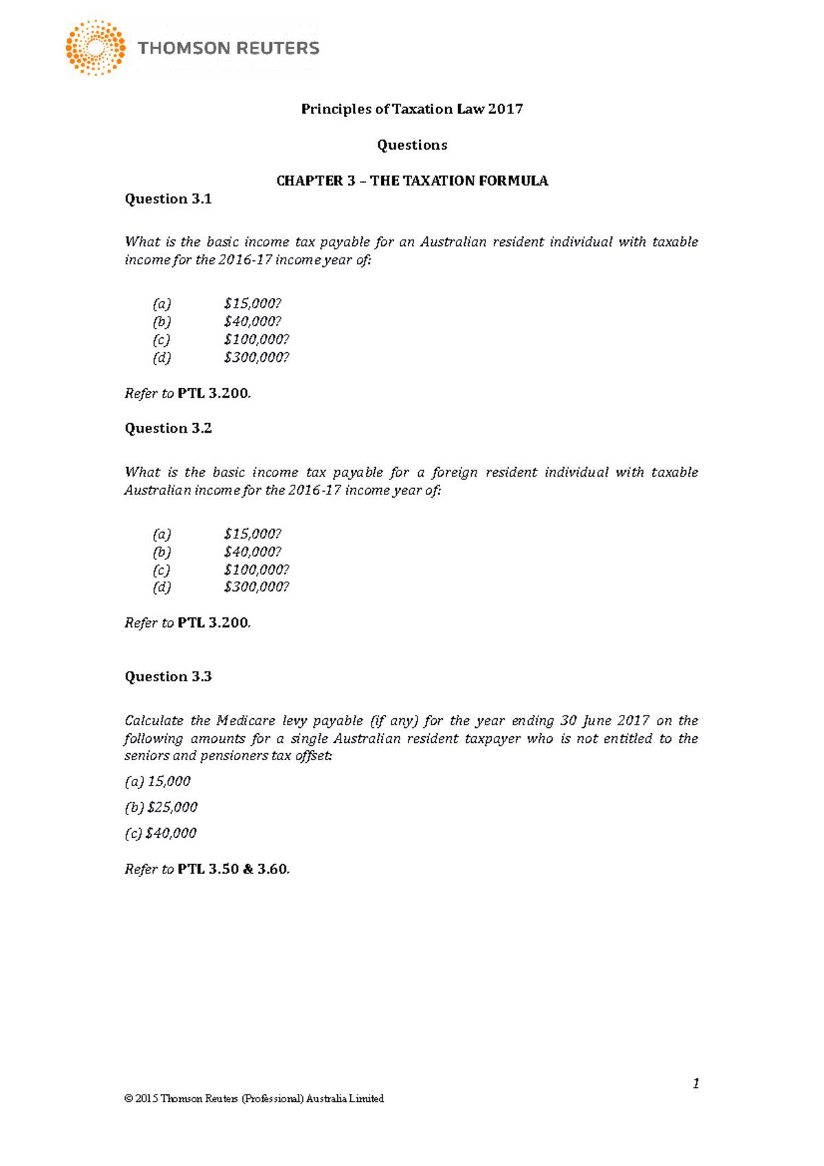 Chapter 3 The Taxation Formula - Principles of Taxation Law 2017 ...