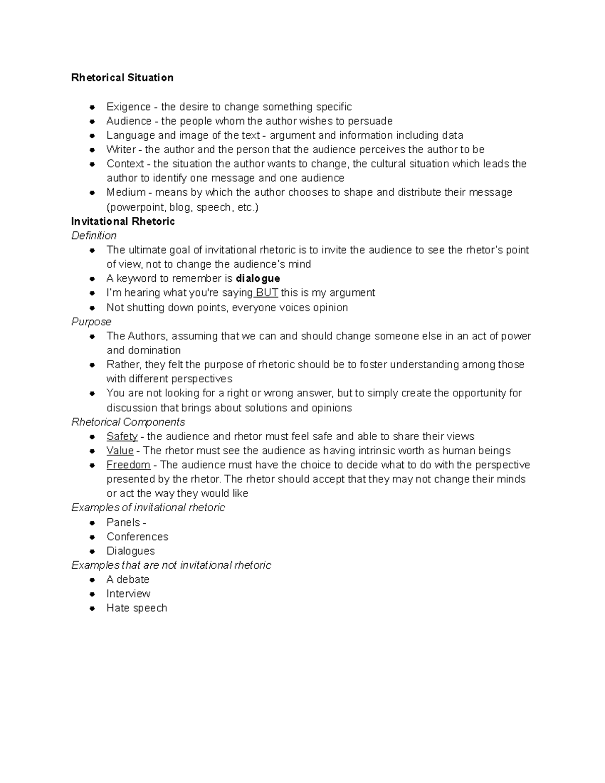 Rhetorical Situation - Ms. E English class - Rhetorical Situation ...