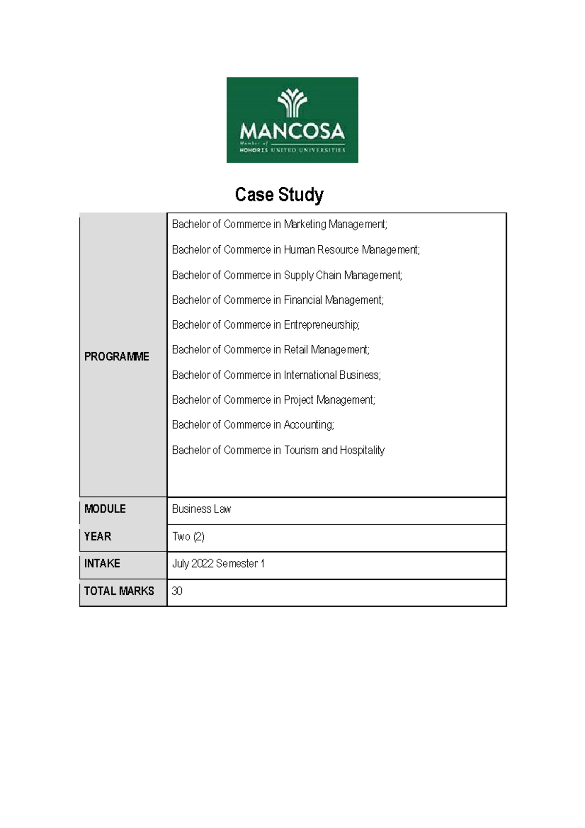 Cstudy Jul22 BCOM Marketing BL6 Main 20220501113113 rr - Case Study ...