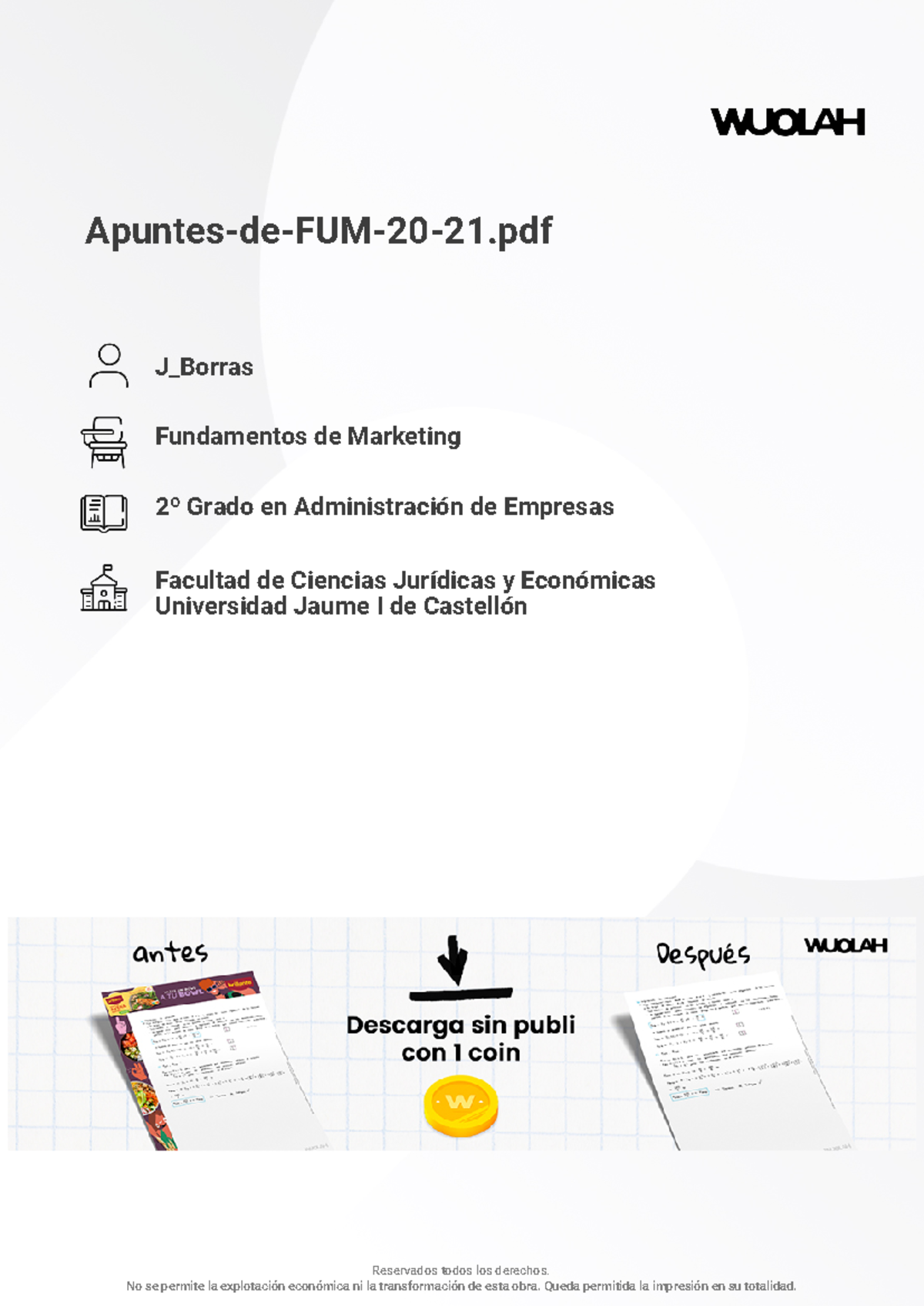 FUM J Borras - Teoría - Apuntes-de-FUM-20-21 J_Borras Fundamentos de ...