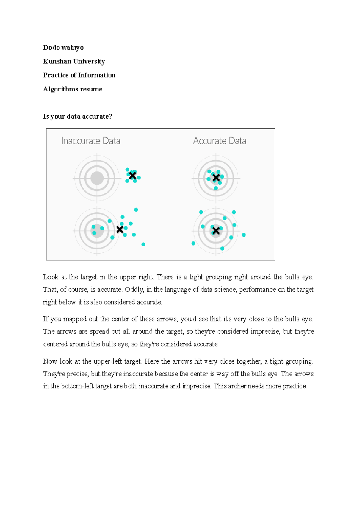 Dodo waluyo assignment POI Alogarithms resume 4 - Dodo waluyo Kunshan ...