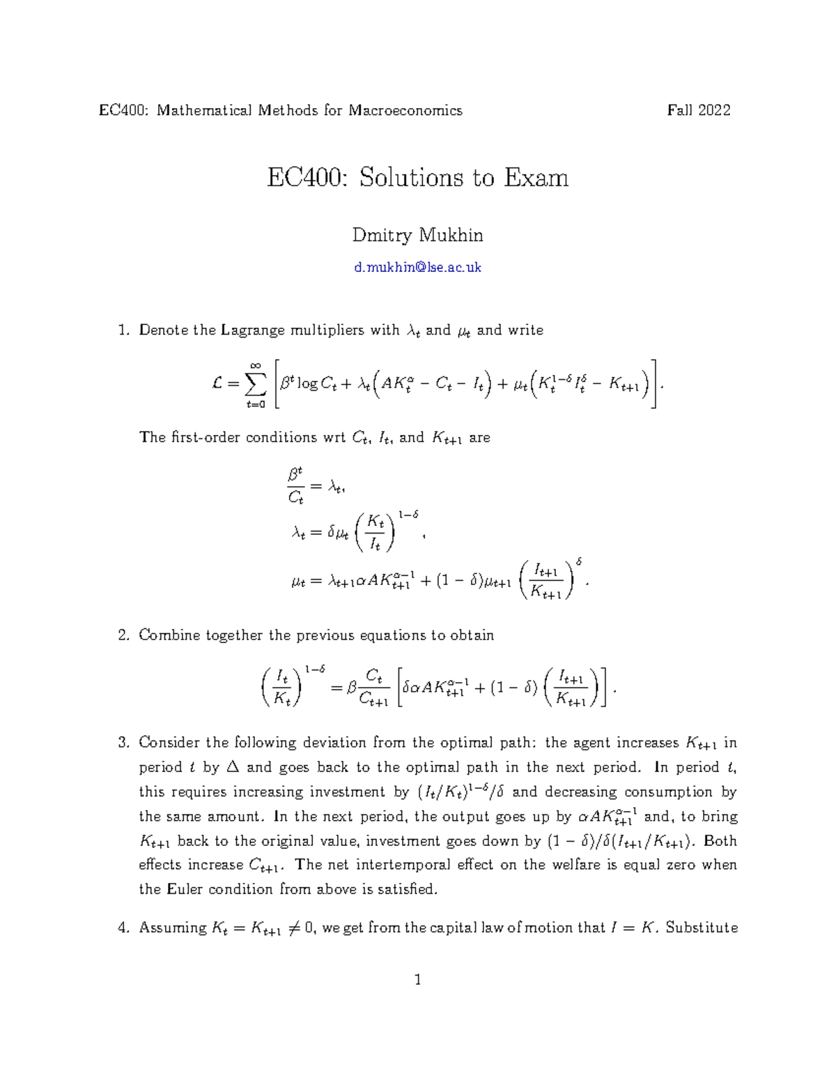 2022 Exam detailed - Exam for stats II uc3m. - EC400: Mathematical ...