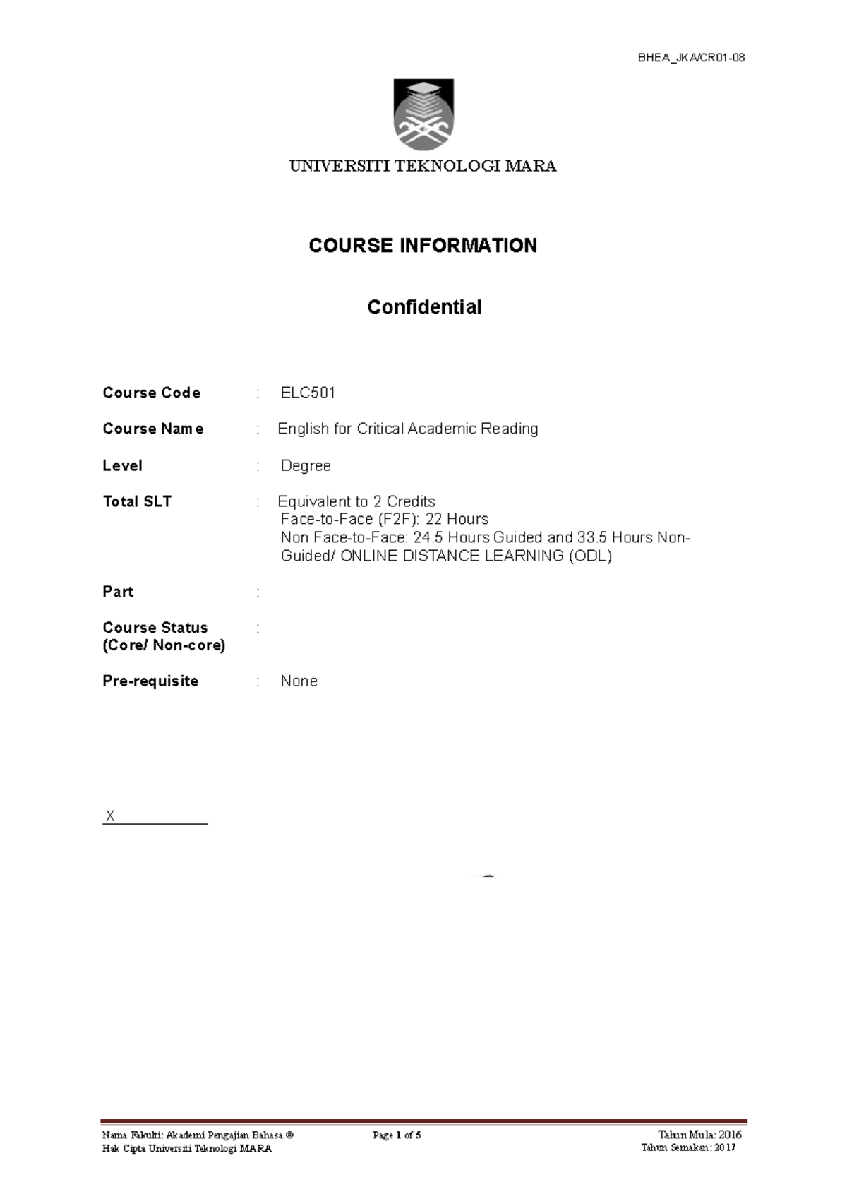 Quest 1-8 Checklist WITH Answer ELC 501 READING TEST LEARNING SUBJECT ...