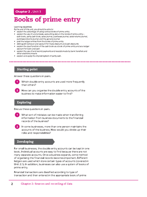 Three column - ready to study notes - The triple column cash book (also ...