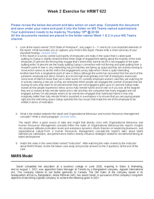HRMT Exam notes - Chapter 1 – Roadmap to effective compensation ...