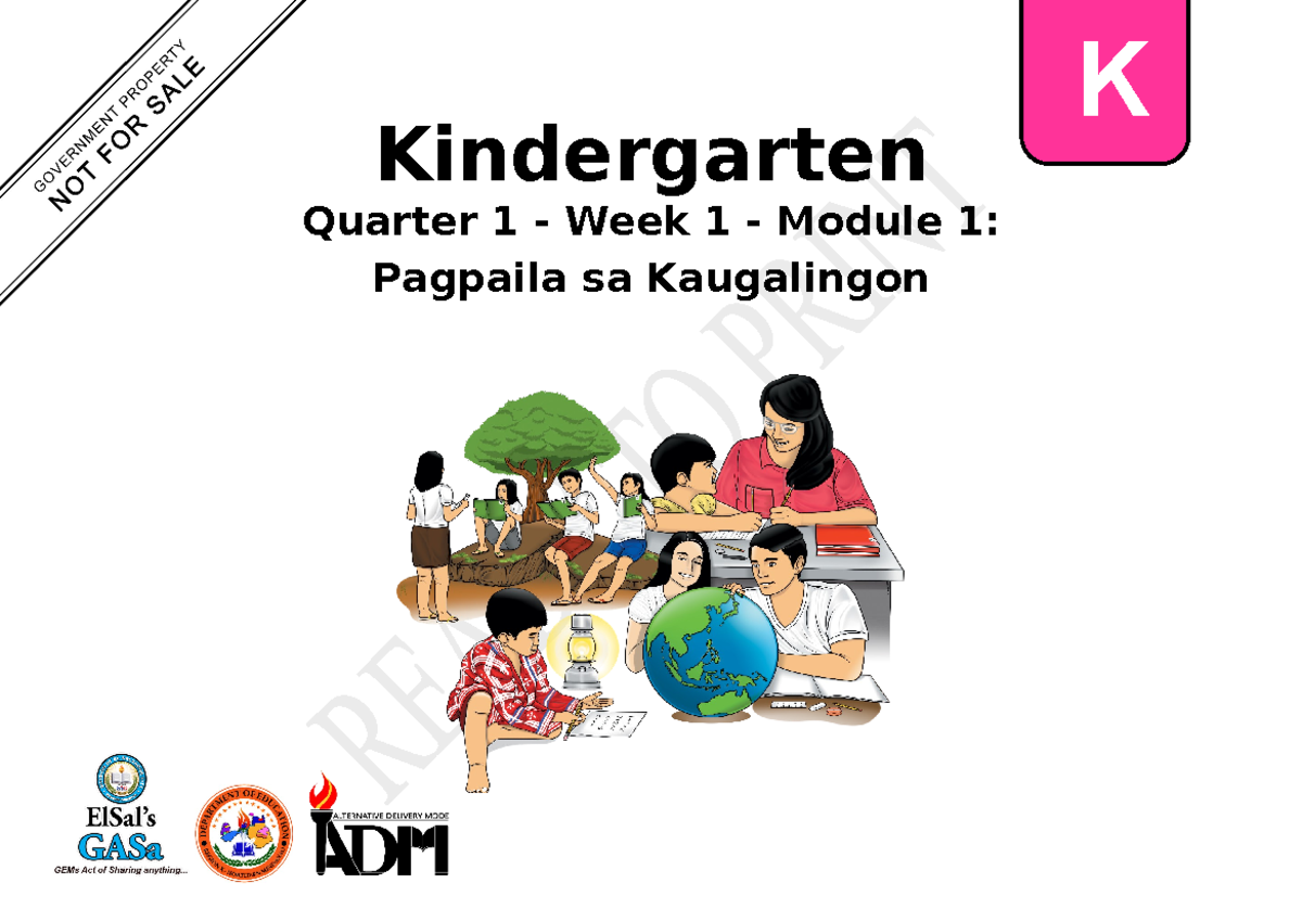 Kindergarten Q1 Mod1 Pagpaila Sa Kaugalingon v5 - Kindergarten Quarter ...